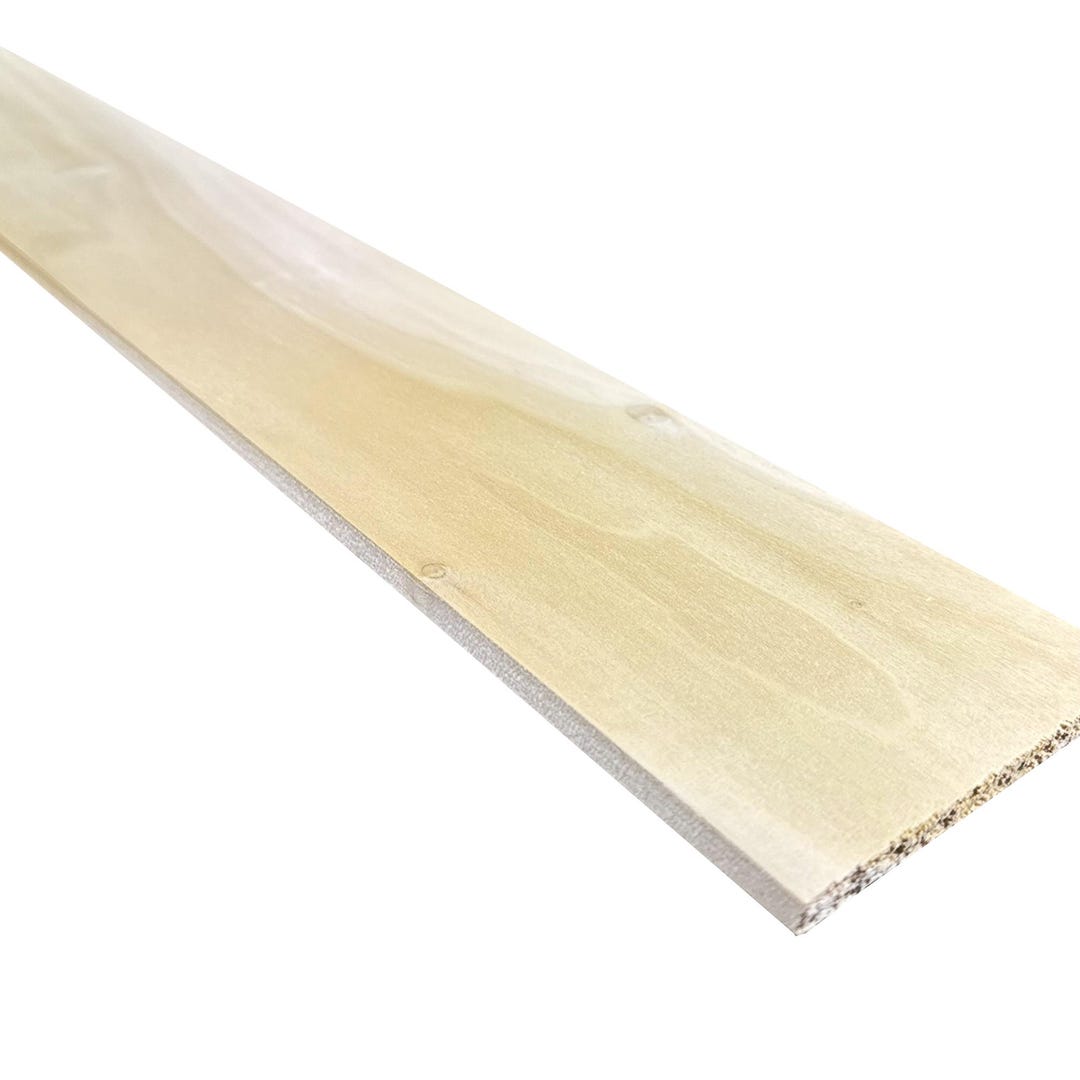 1/4" X 3-1/2" X 48" Solid Poplar Boards | Unfinished Real Hardwood ...