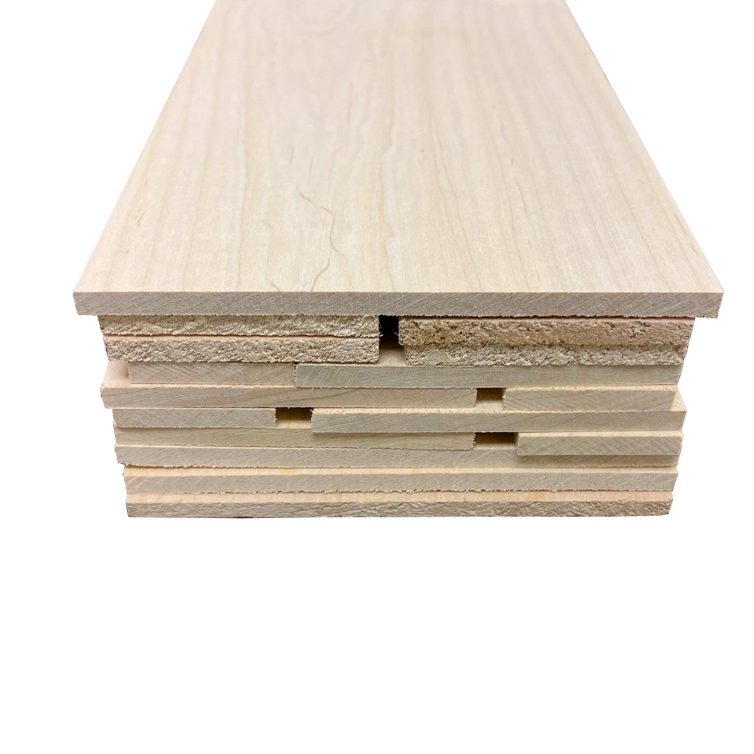 Maple Craft Board Pack | 16 Pieces | 24" Combo Pack for Project ...