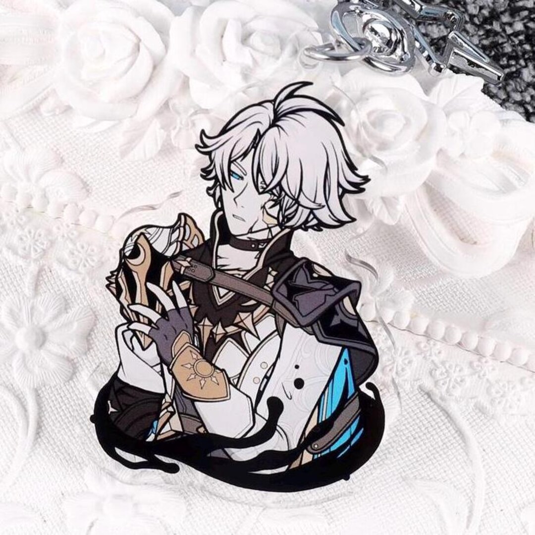 Phainon (flame Reaver) | Acrylic Keychain Charm | Honkai Star Rail ...