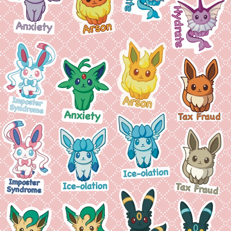 Jolteon Sticker - Etsy