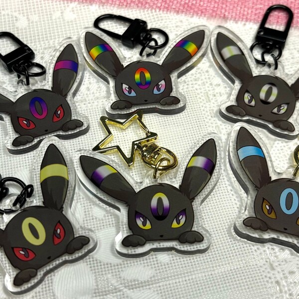 Umbreon Keychain - Etsy