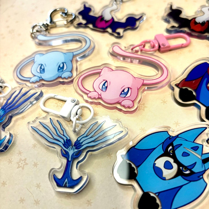 Pokémons Keychain - Etsy