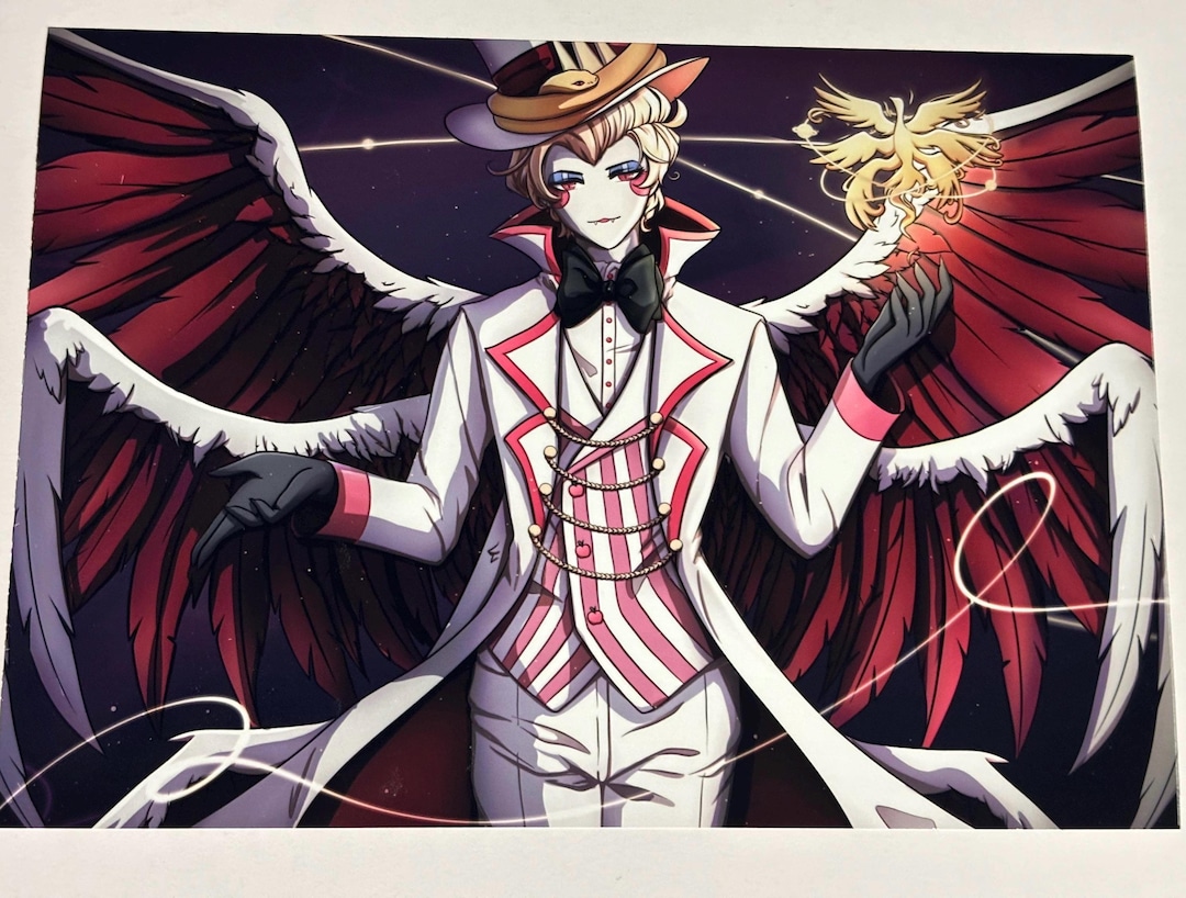 Lucifer Morningstar Hazbin Hotel Wall Art Poster Print Fanart (5x7 and ...