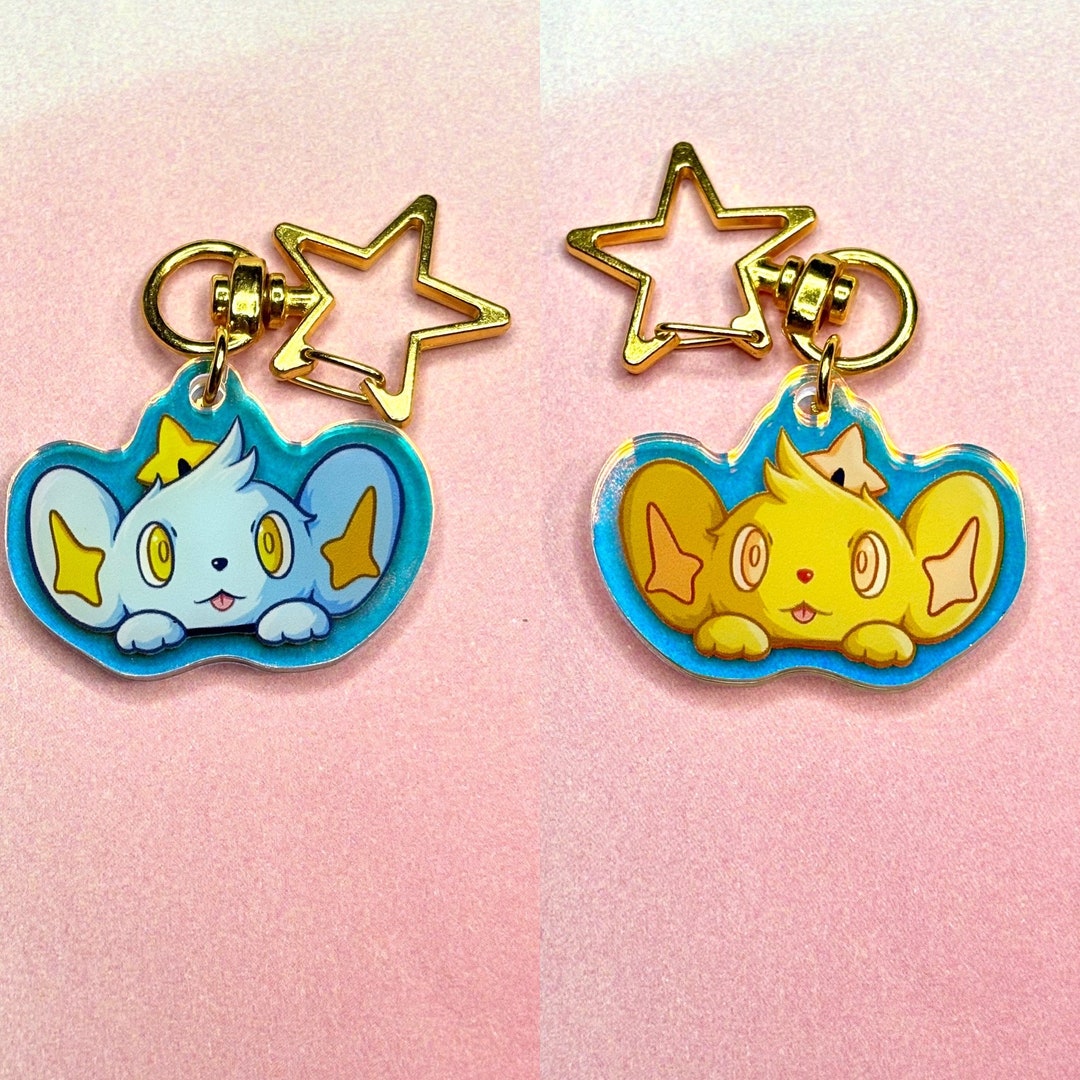 Peaking Shiny Shinx Color-shifting Acrylic Keychain - Etsy UK