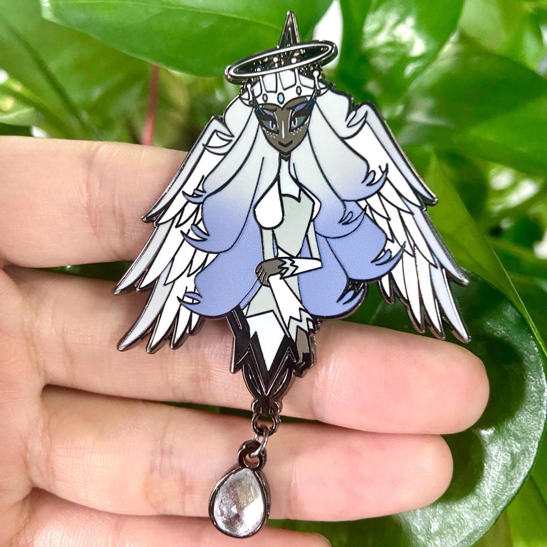 Sera Portrait Enamel Pin | Hazbin Hotel Fanart - Etsy