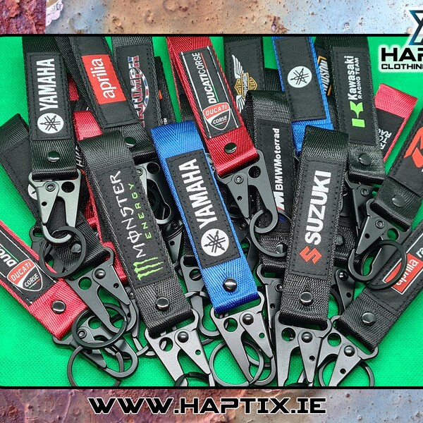 Motorcycle Keychain - Etsy