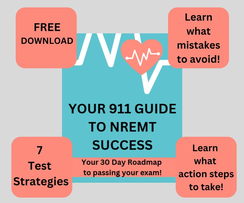 FREE Download NREMT Study Guide 30-day EMT Exam Success Roadmap 7 ...