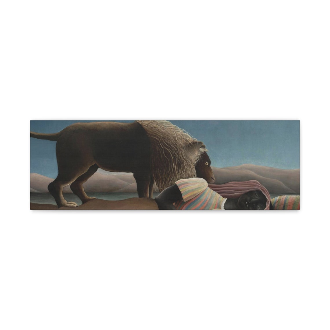 Henri Rousseau's the Sleeping Gypsy1897 Polyester Canvas - Etsy