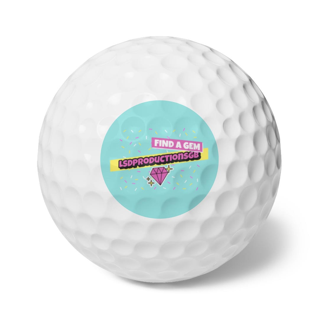 Golf Balls Set, Our Brand Logo, Golf Accessories, Sports Gift, Golf ...