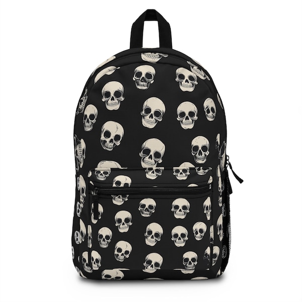 Backpack With Skulls - Etsy