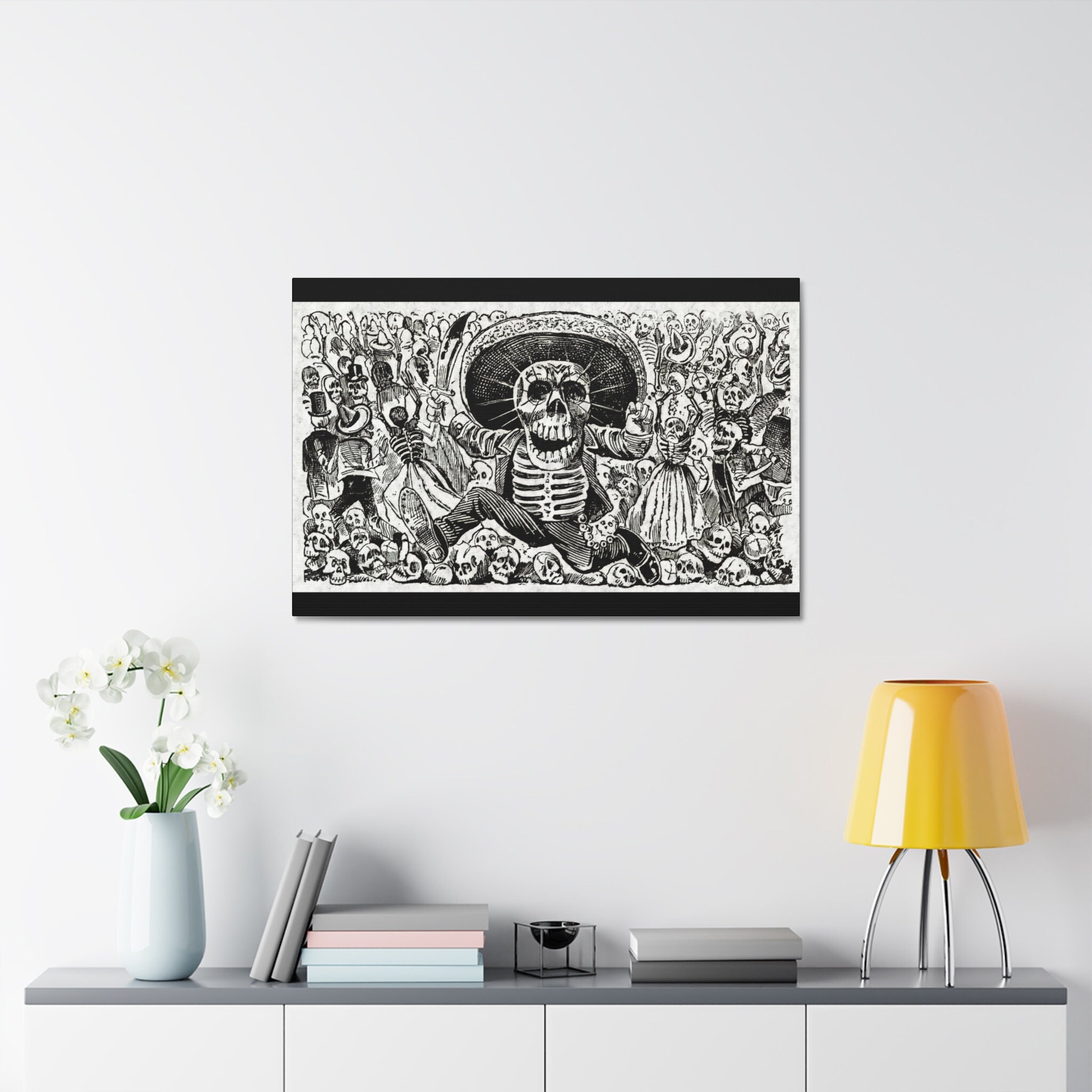 Calaveras Oaxaquena by Mexican Political Printmaker and Engraver, Jose ...