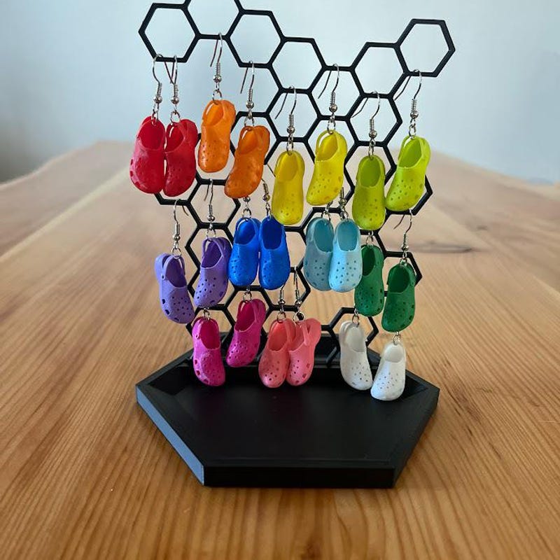 Bird Toy Earrings - Etsy