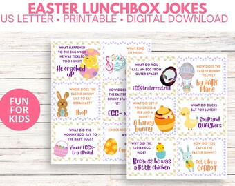 Easter Jokes, Printable Jokes, Easter Lunch Box Joke, Easter Egg ...