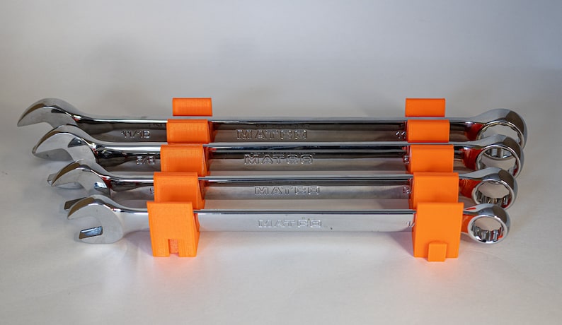 Pack of 30 Modular Wrench Holders - Modular Wrench Organizer - 3D ...