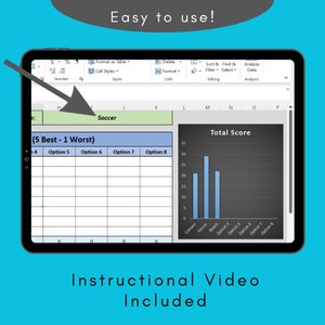 Decision Matrix Excel Template | Decision Making Tool | Planning Tool | Make Important Decisions ...
