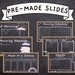 Chalkboard Themed Daily Slides | Teacher Slides Template | Classroom ...