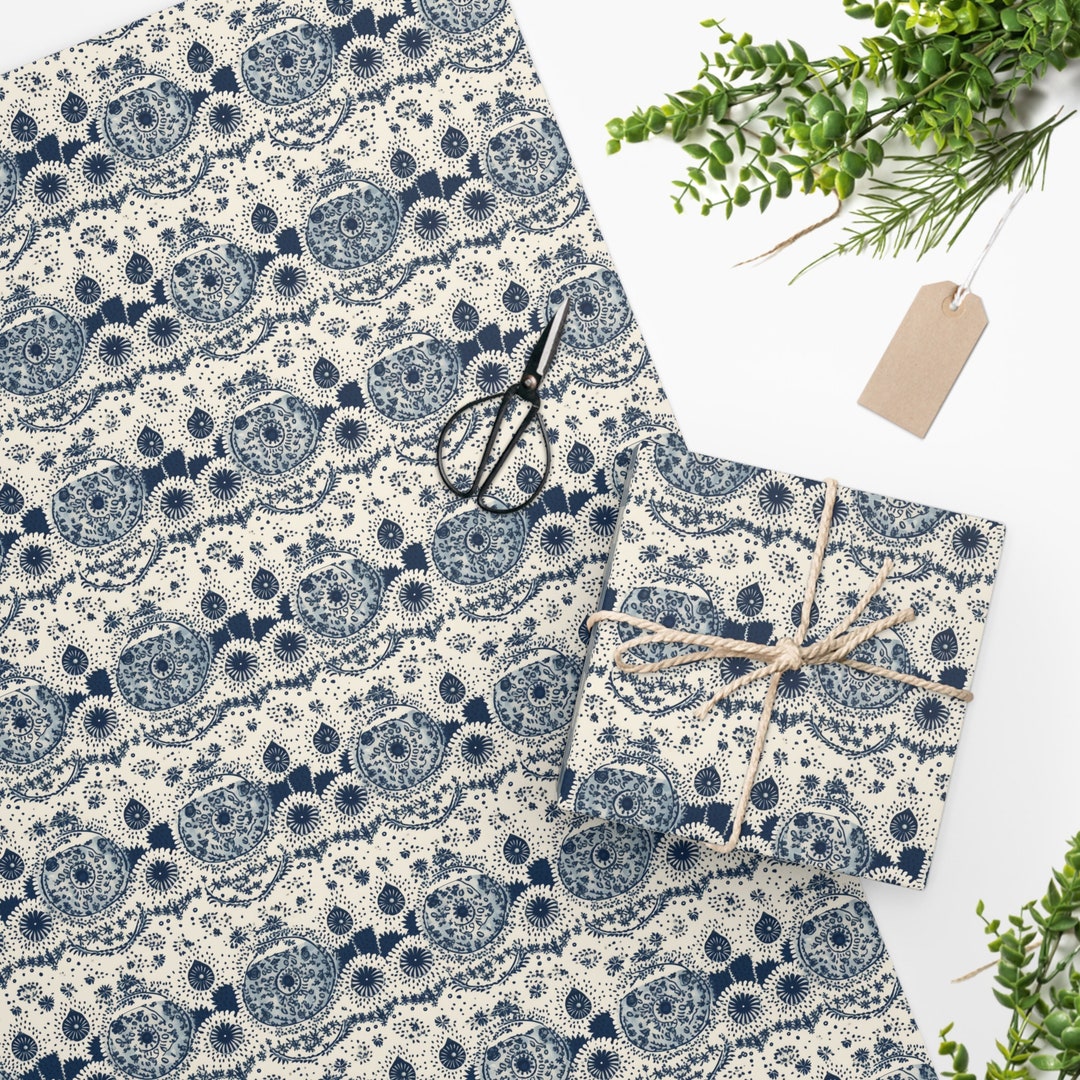 Blue Dream Wrapping Paper - Etsy