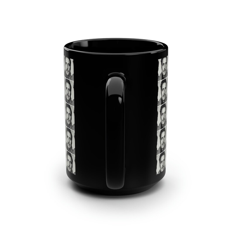 Pedro Pascal Mug, Pedro Pascal Fan Mug, Pedro Coffee Mug, BW Pedro ...