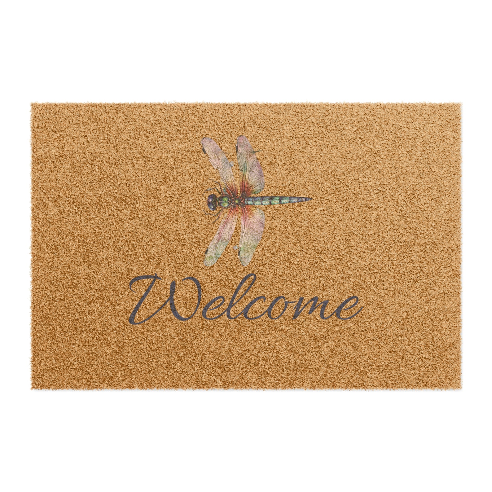 Dragonfly Welcome Mat, Dragonfly Doormat, Dragonfly Lover, Dragonfly ...