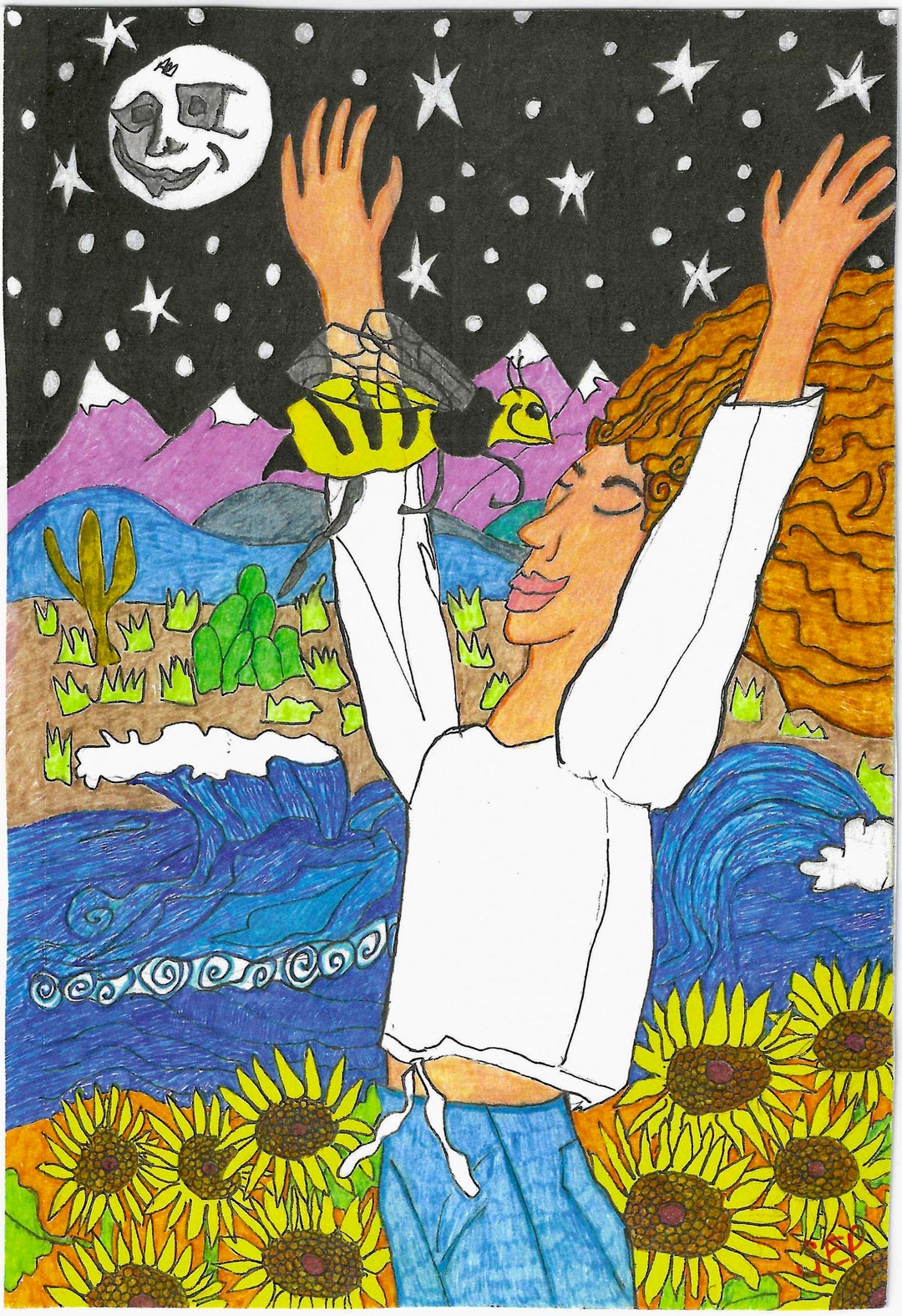 Morgan and the Granny Bee - Etsy