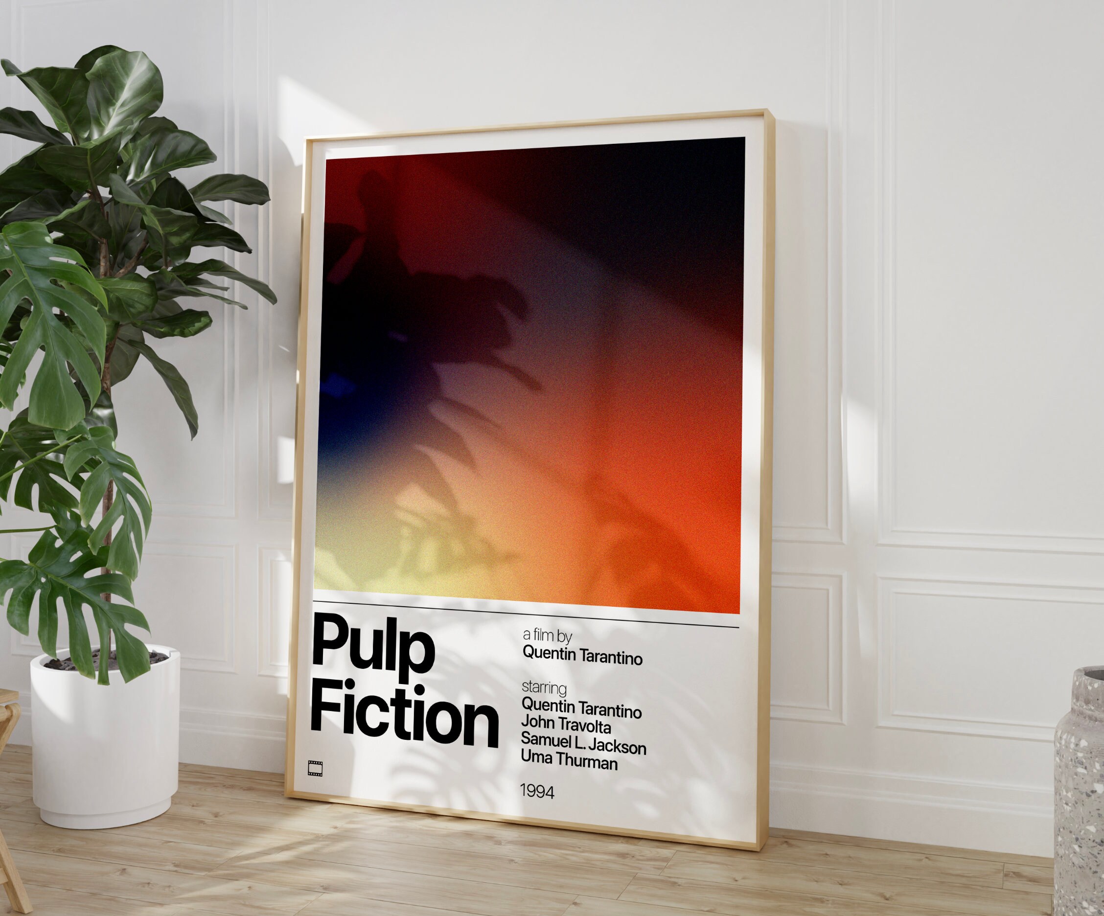 Pulp Fiction, Pulp Fiction Movie Poster, Retro Vintage Film Print ...