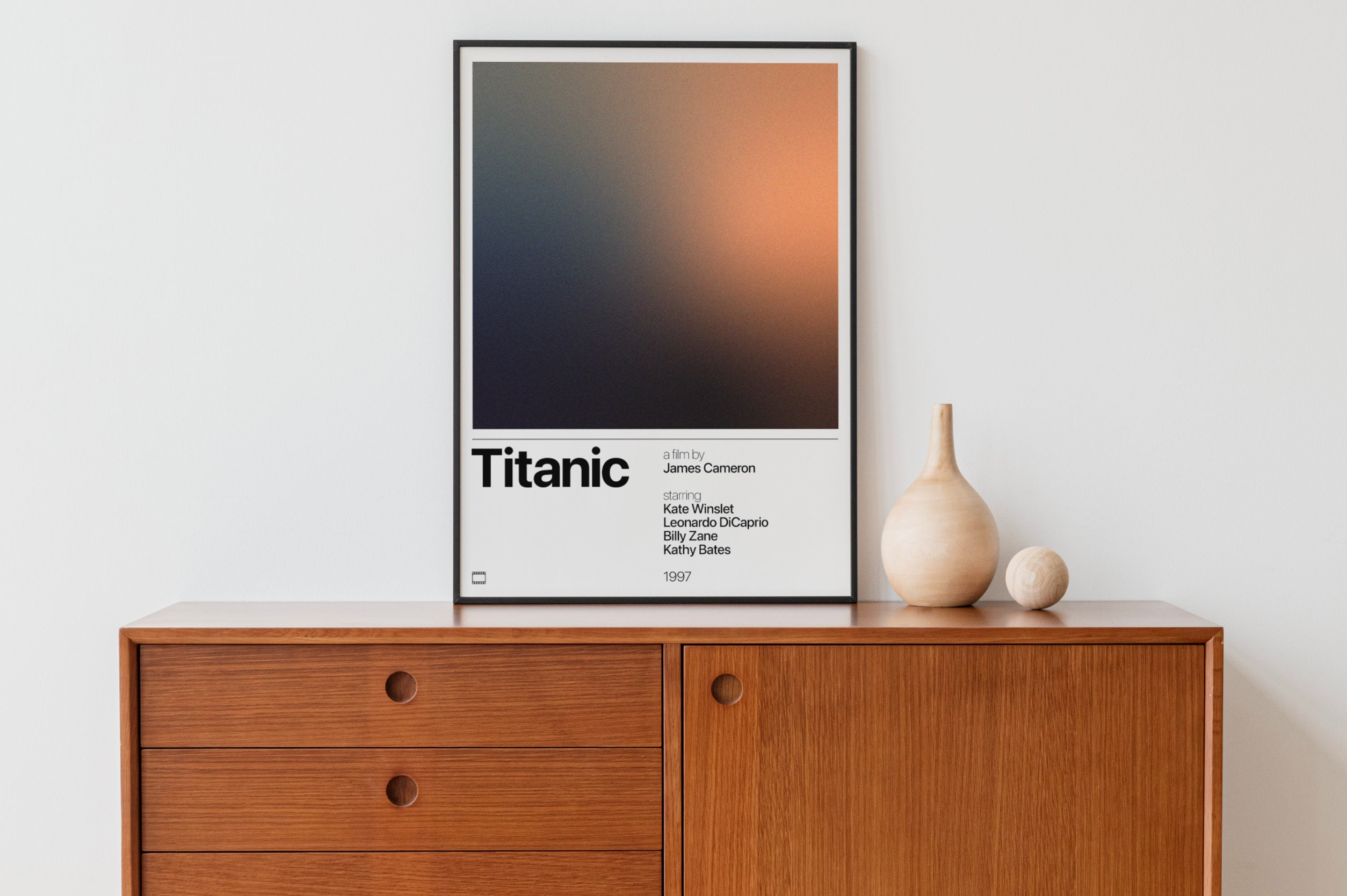 Titanic, Titanic Movie Poster, Romance Movie, Minimalist Film Print ...