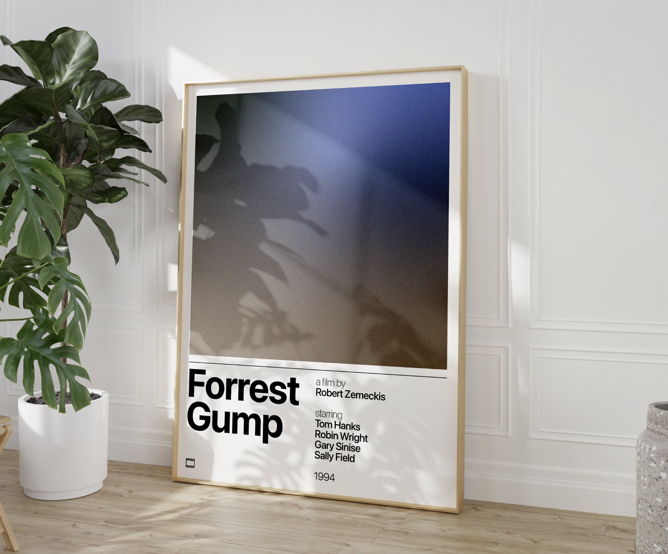 Forrest Gump, Forrest Gump Movie Poster, Minimalist Film Print ...