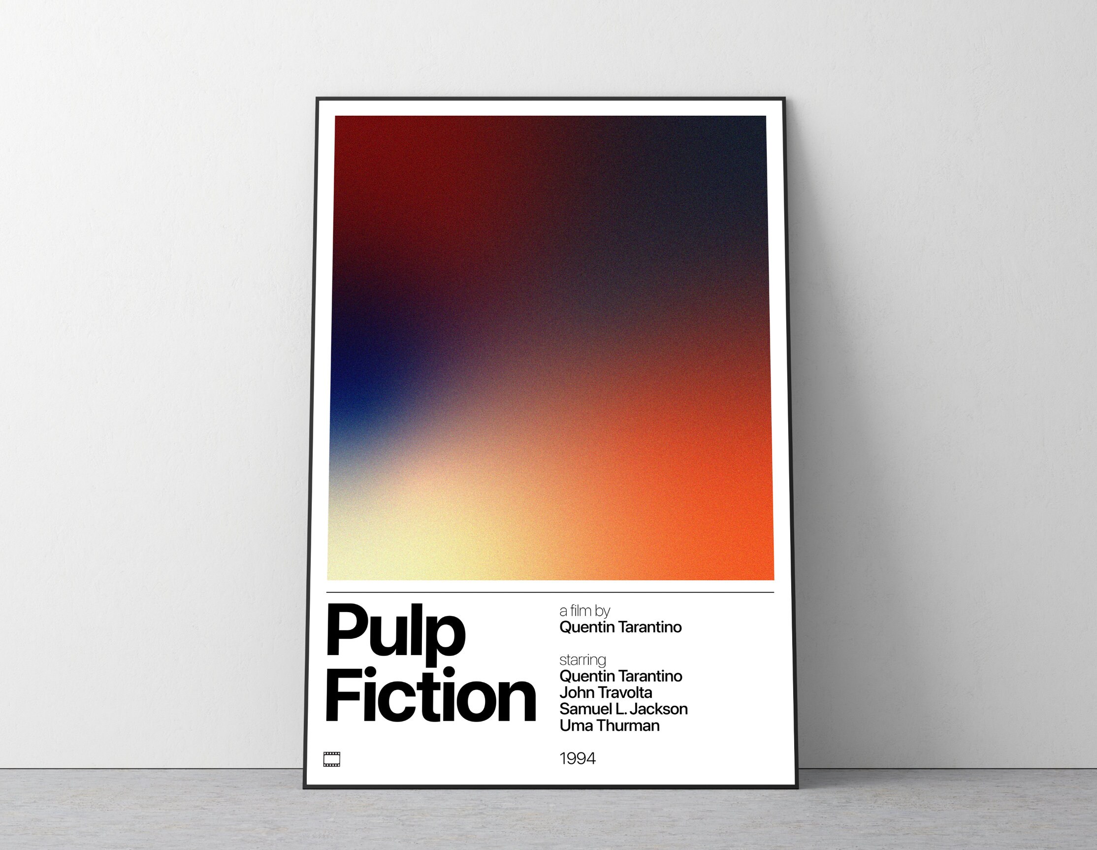 Pulp Fiction, Pulp Fiction Movie Poster, Retro Vintage Film Print ...