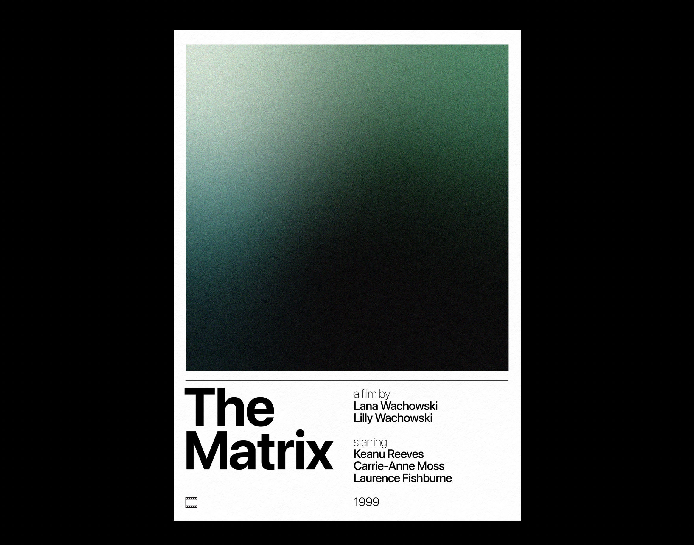 The Matrix, The Matrix Movie Poster, Keanu Reeves, Film Print, Gradient ...