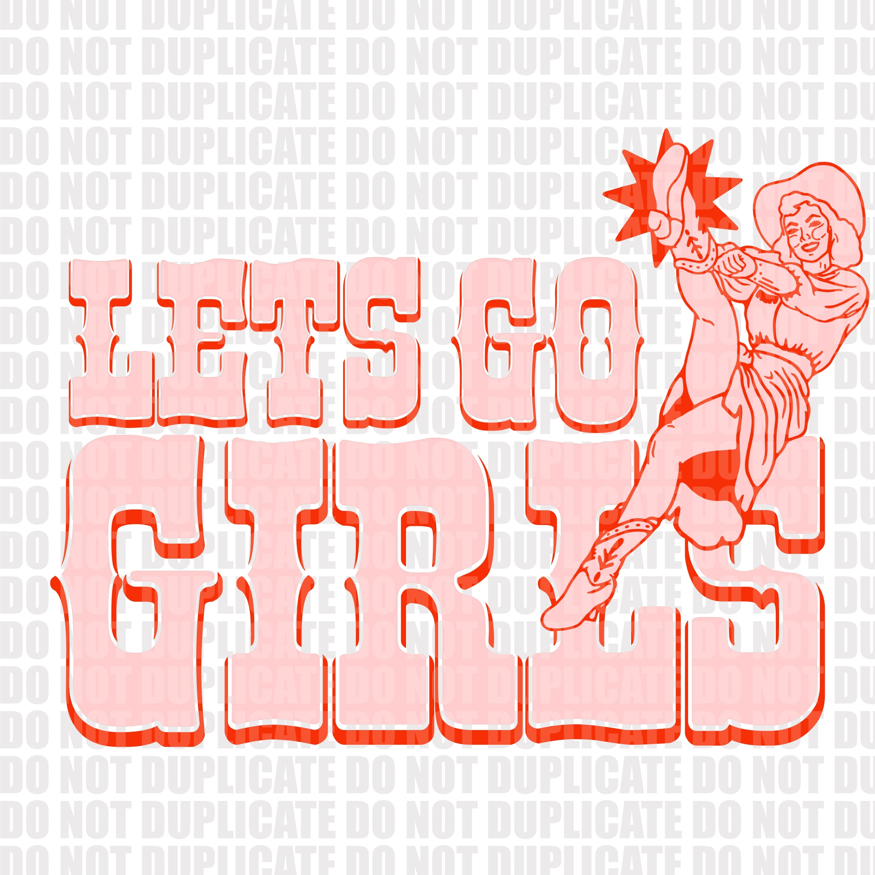 Lets Go Girls PNG - Etsy