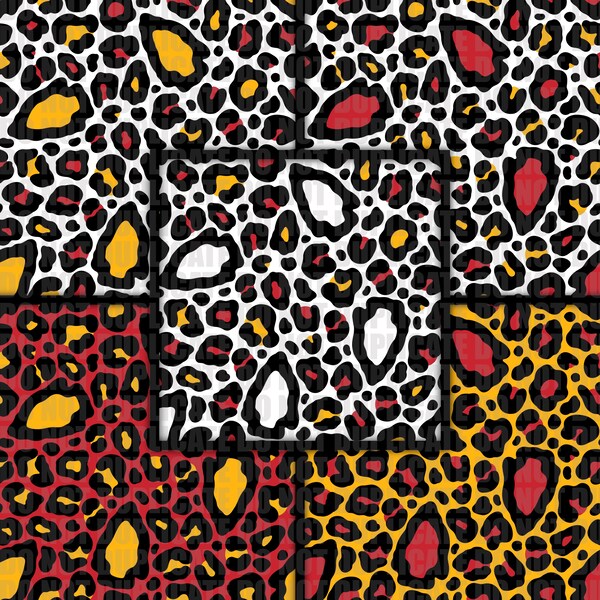 Kc Chiefs Leopard Png - Etsy