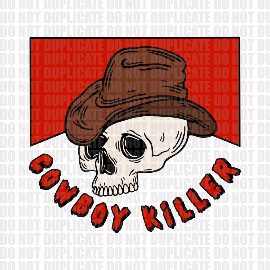 Cowboy Killer PNG - Etsy