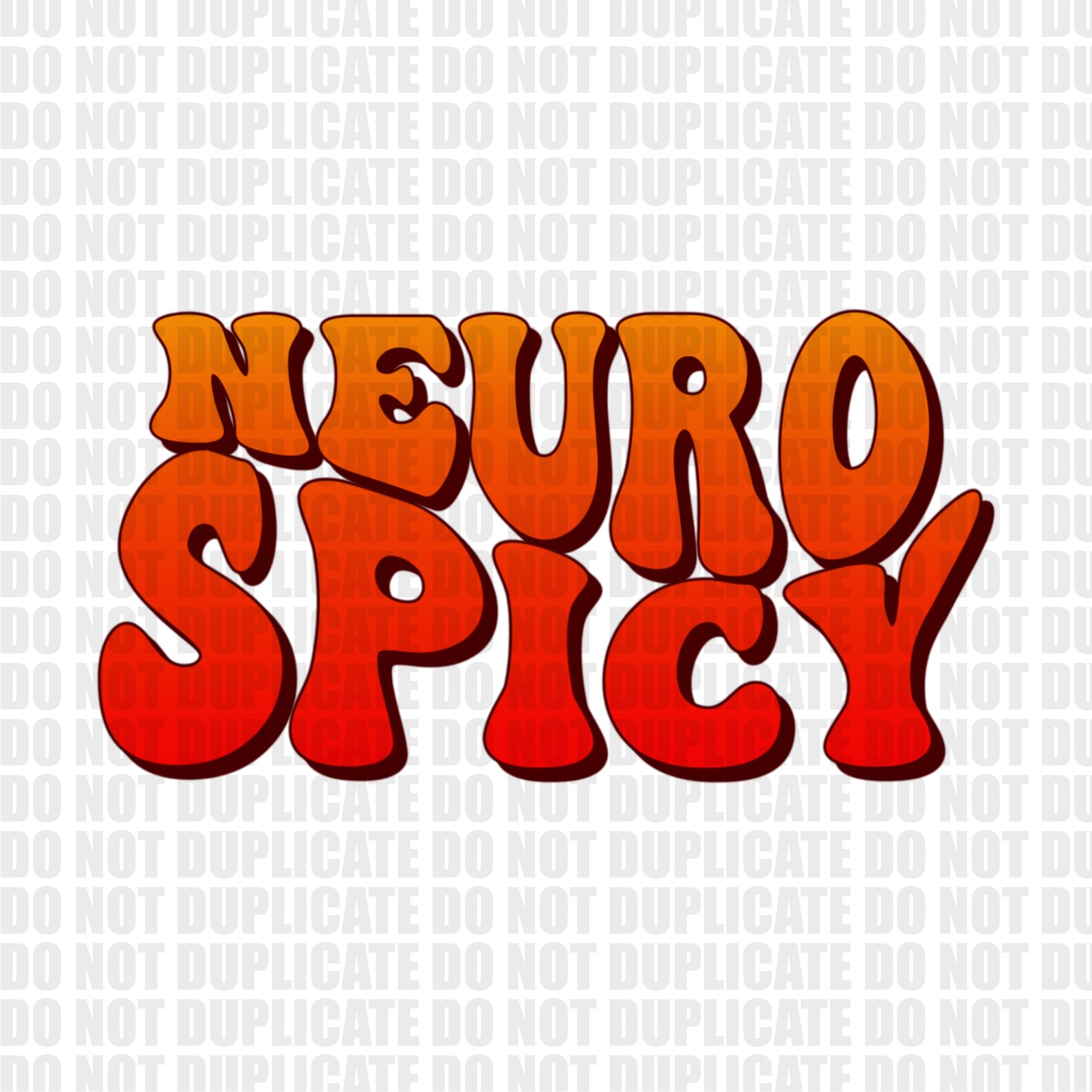 Neuro Spicy PNG - Etsy