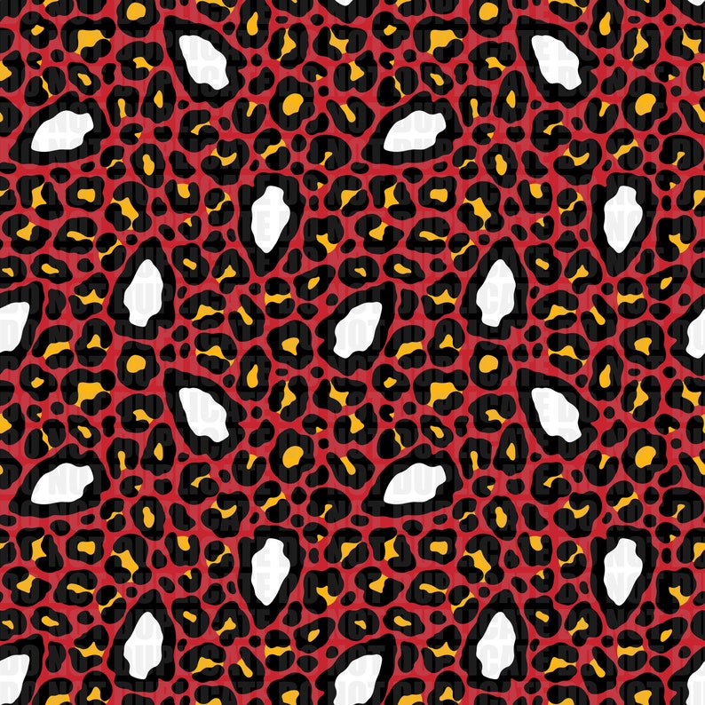 Arrowhead Leopard Seamless Pattern Bundle 1 coordinating PNG Bundle Available but Not Included ...