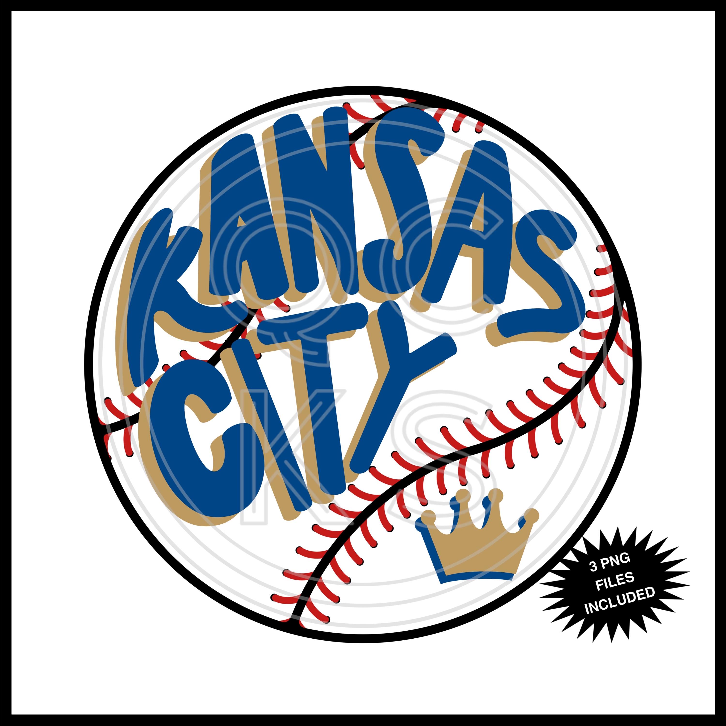 Kansas City Baseball PNG - Etsy