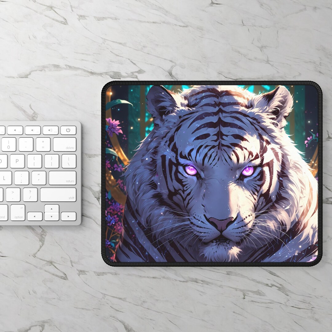 Tiger King, Stylish Gaming Mouse Pad, Desk Top Accessories for Fantasy ...