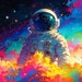 Space Wanderer Desktop Wallpaper Pack, Cosmic Space Explorer, Lost in ...