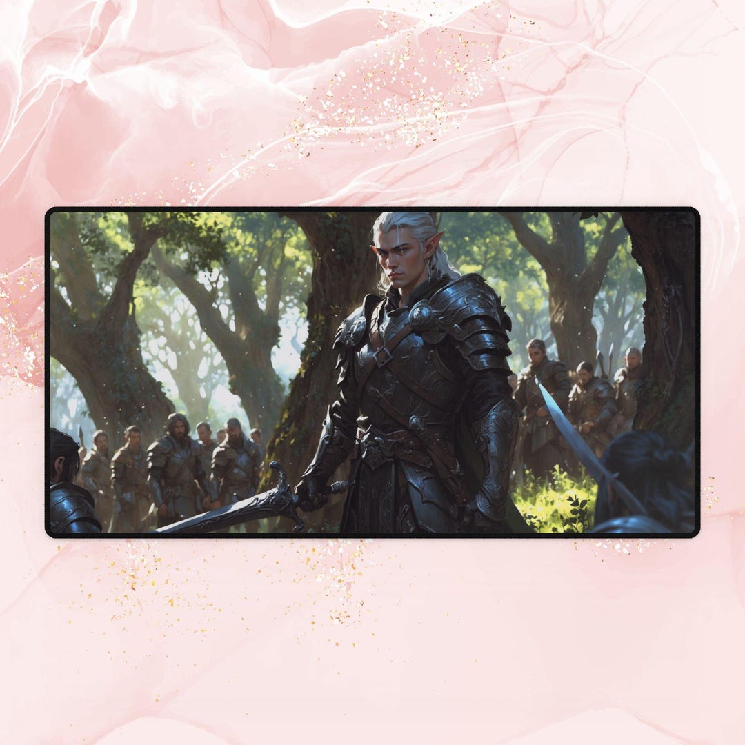 The Elven Ruler, TCG Mat Table Top Games Unique Graphic Design Play Mat ...