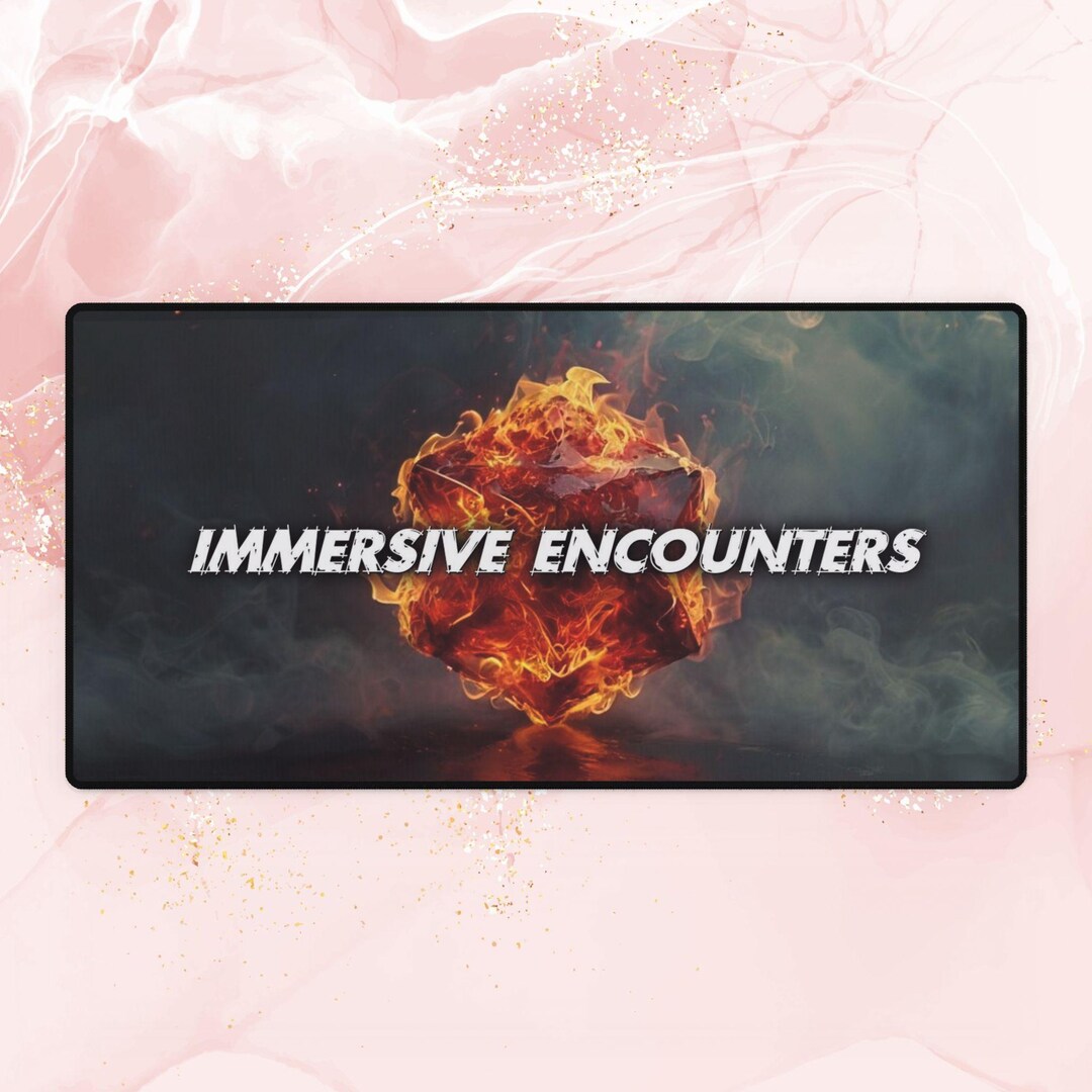 Immersive Encounters Gaming Desk Mat, Official Immersive Encounters ...