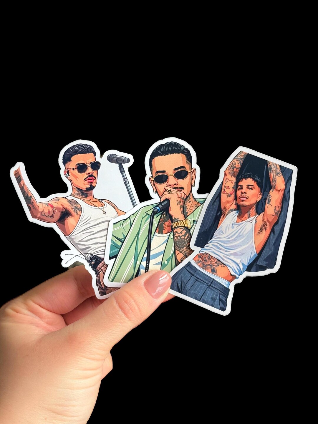 Waterproof RAUW Sticker Set (3 Pack) | Waterproof Matte Vinyl Cartoon ...