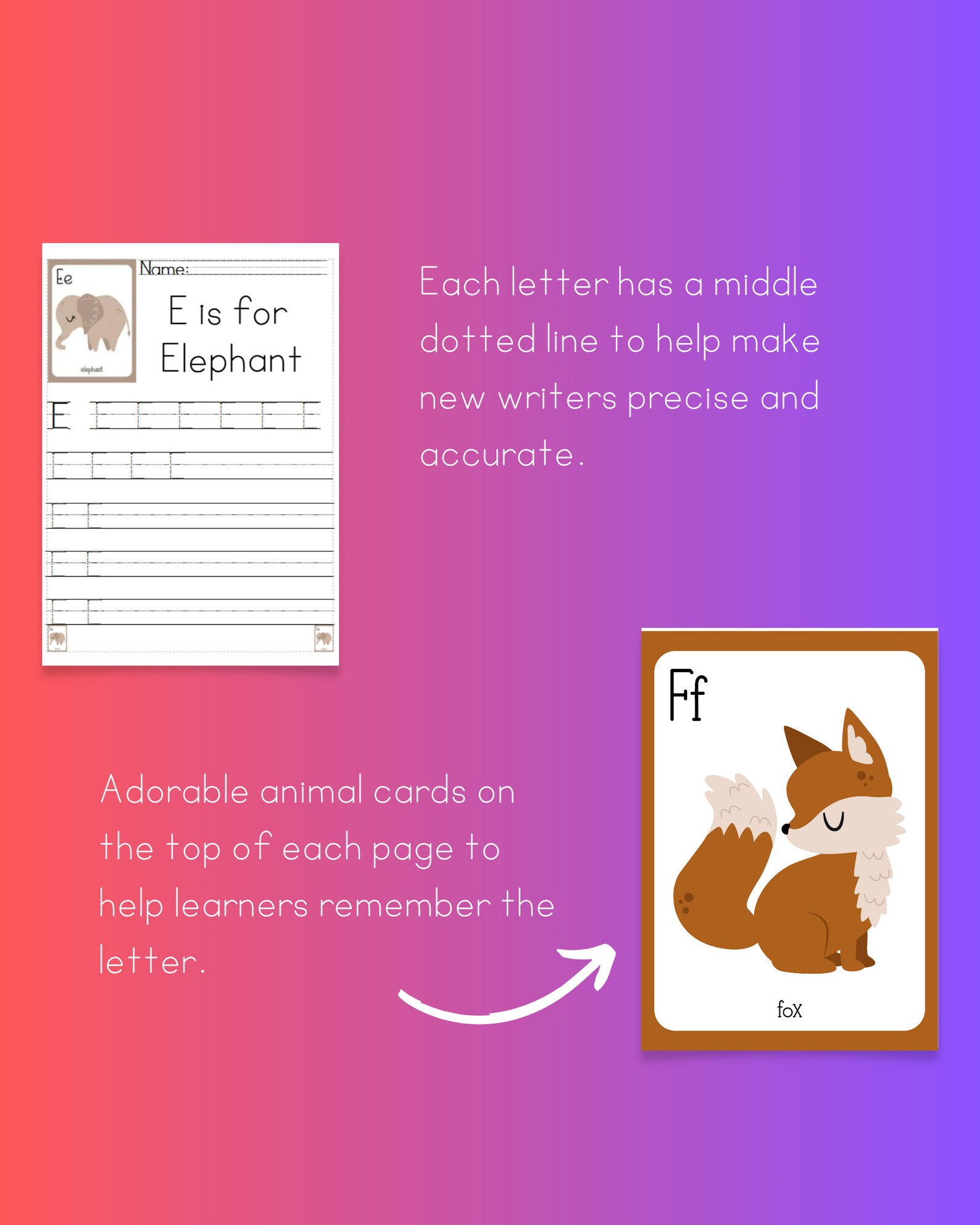 Alphabet Tracing Worksheets, Handwriting Practice, Upper and Lowercase ...