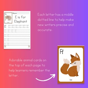 Alphabet Tracing Worksheets, Handwriting Practice, Upper and Lowercase ...