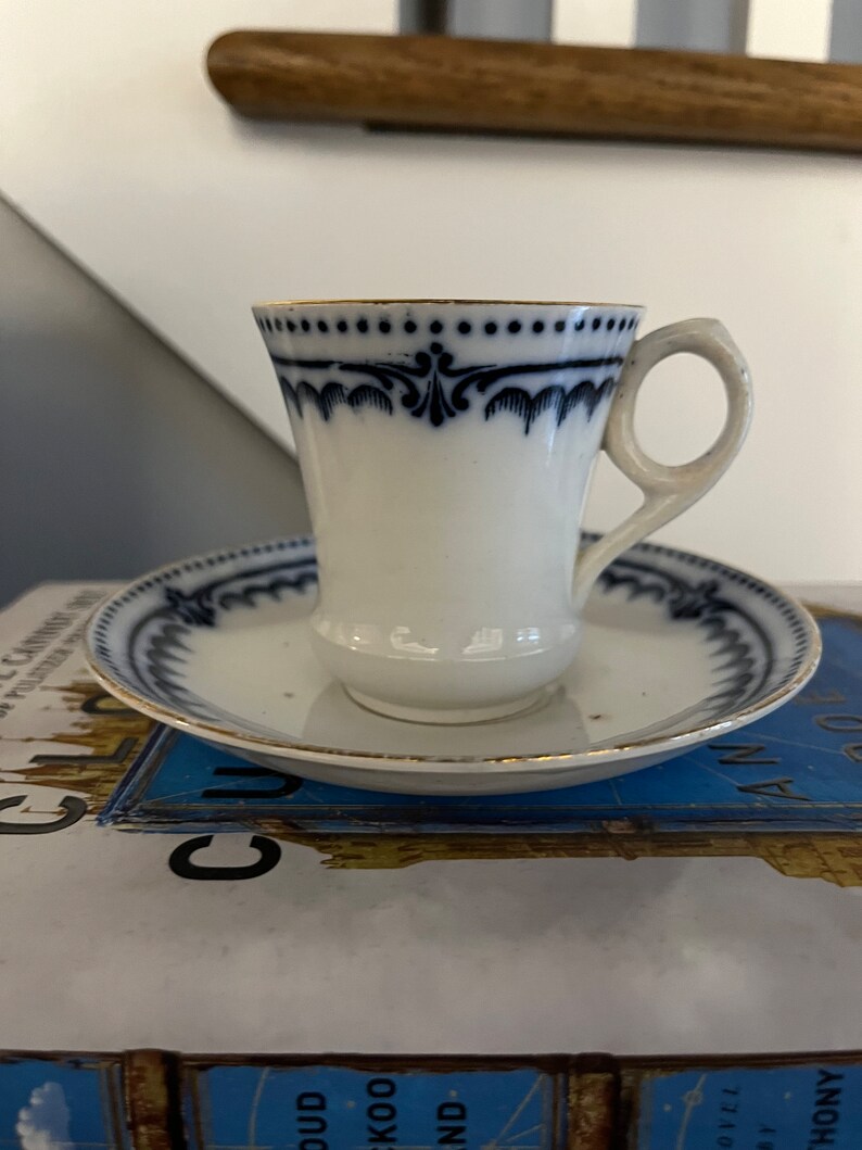 RARE Vintage Booths Silicon China Simplex Pattern Blue and - Etsy