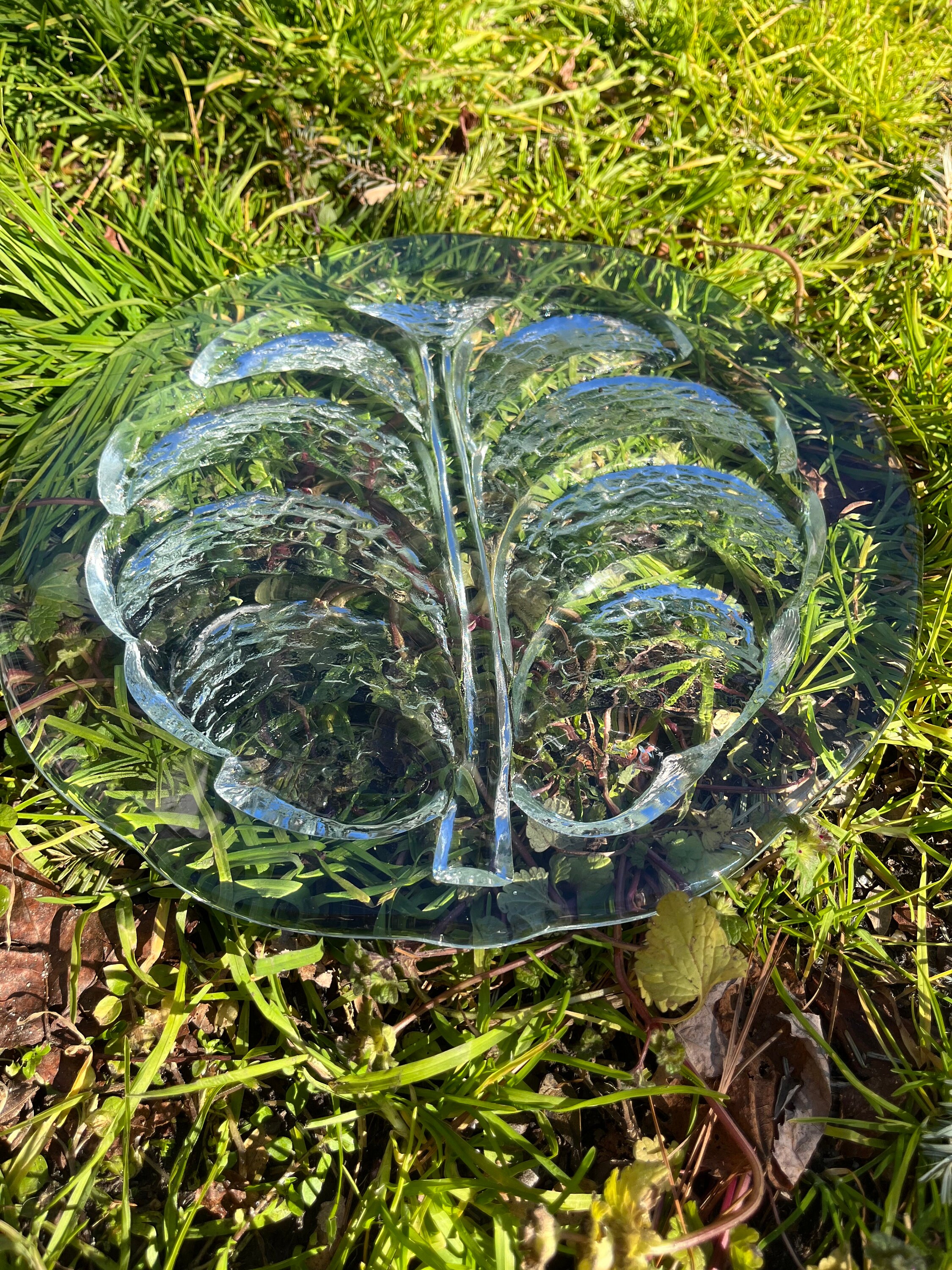 Vintage Orrefors Eden Glass Platter. - Etsy