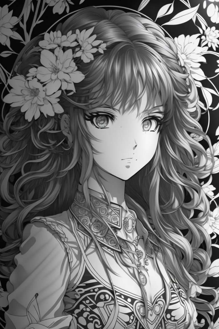 Enchanted Heroines: Manga Anime Comics Coloring Book for Girls - Etsy