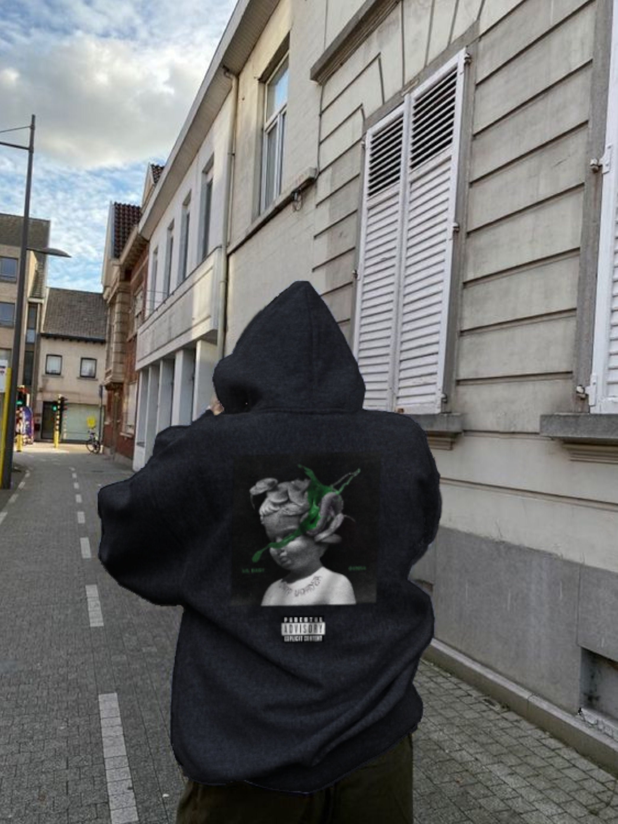 Lil Baby Drip Harder Album Black Hoodie EUROPE Unisex Rapper Sweatshirt ...