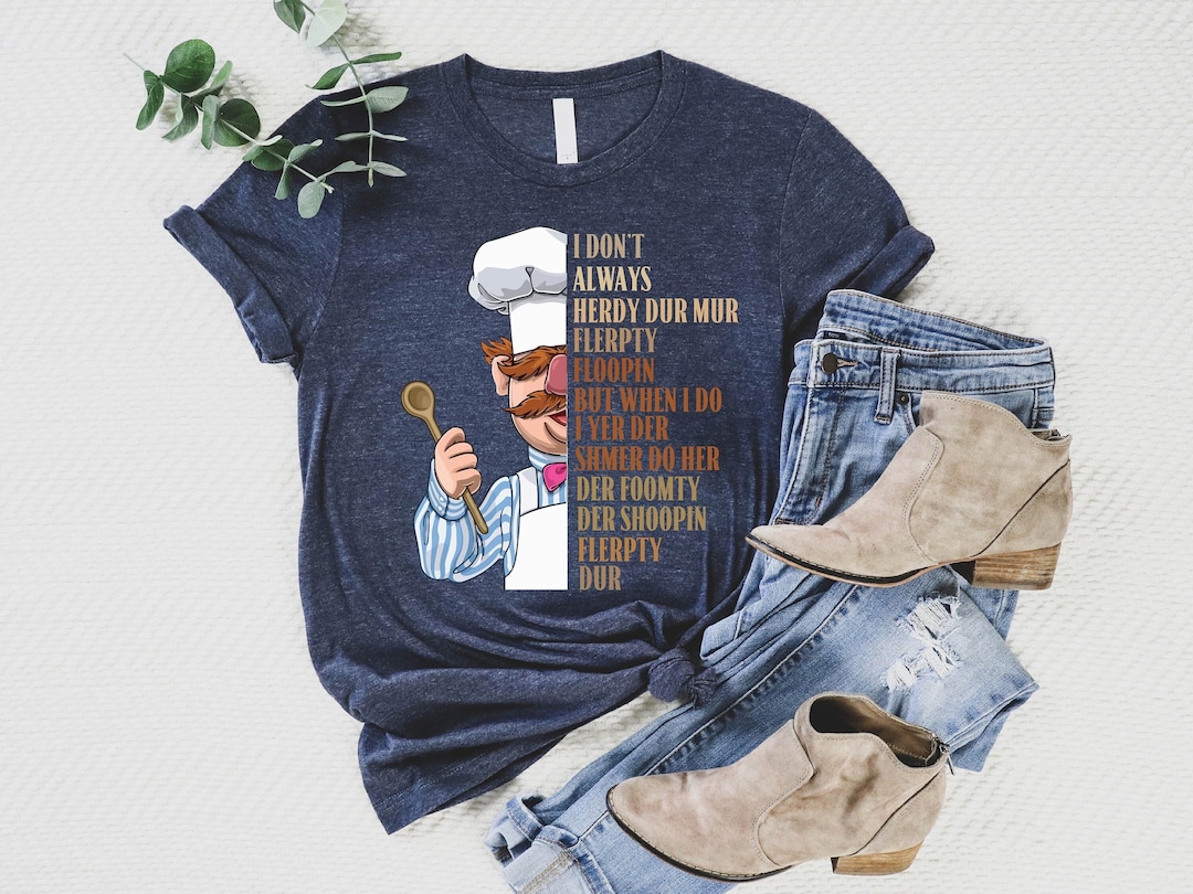 Swedish Chef Shirt Vert Der Ferk Sweatshirt I Don't - Etsy