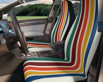 Red Stripe Car Seat Covers Car Accessories Thin Red Line - Etsy
