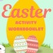 Easter Kids Activity Work Booklet - Etsy