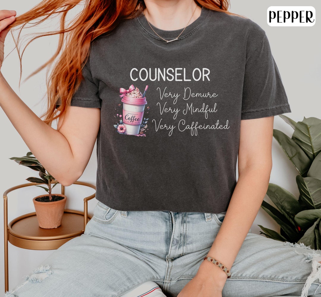 Very Demure Counselor Shirt, Counselor T-shirt, Gift for Counselor ...